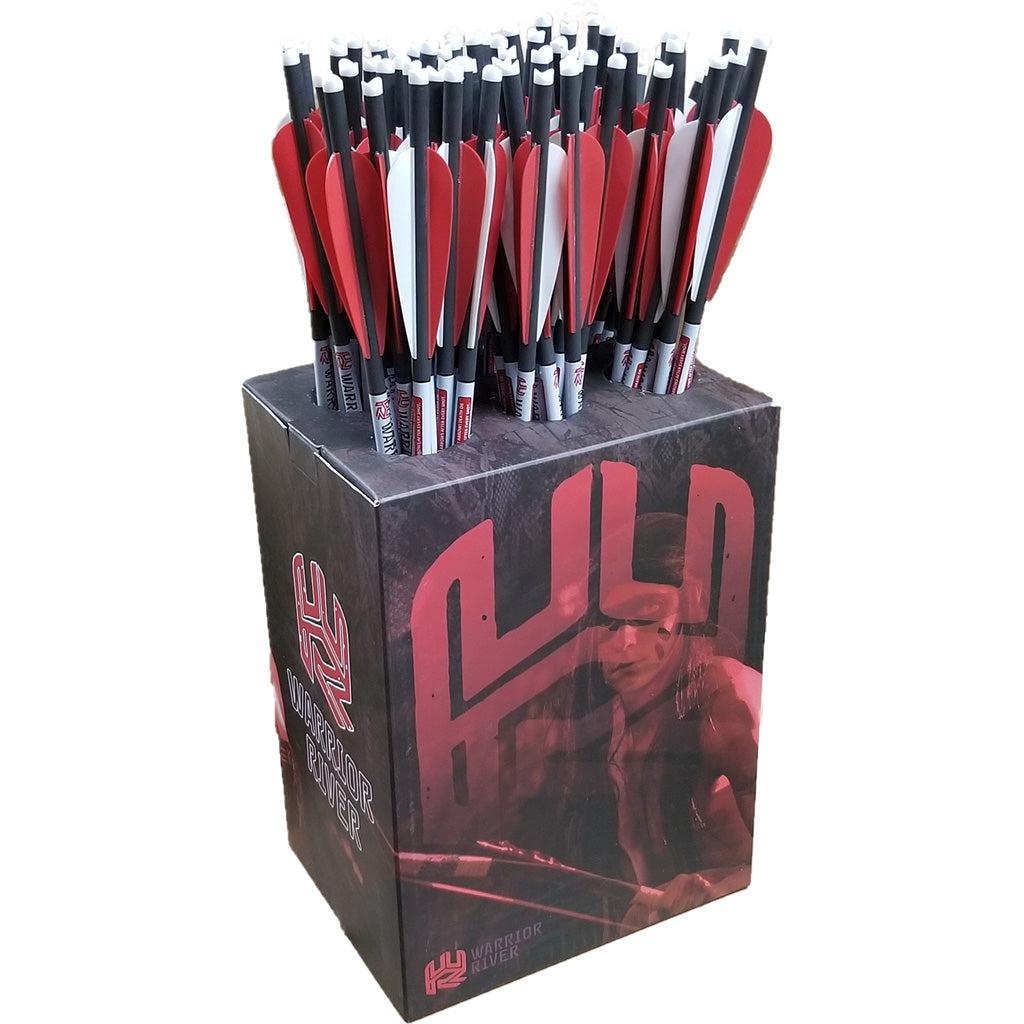 Warrior River Carbon Crossbow Bolt 20 In. Half Moon 72 Pk. – Texas Fowlers