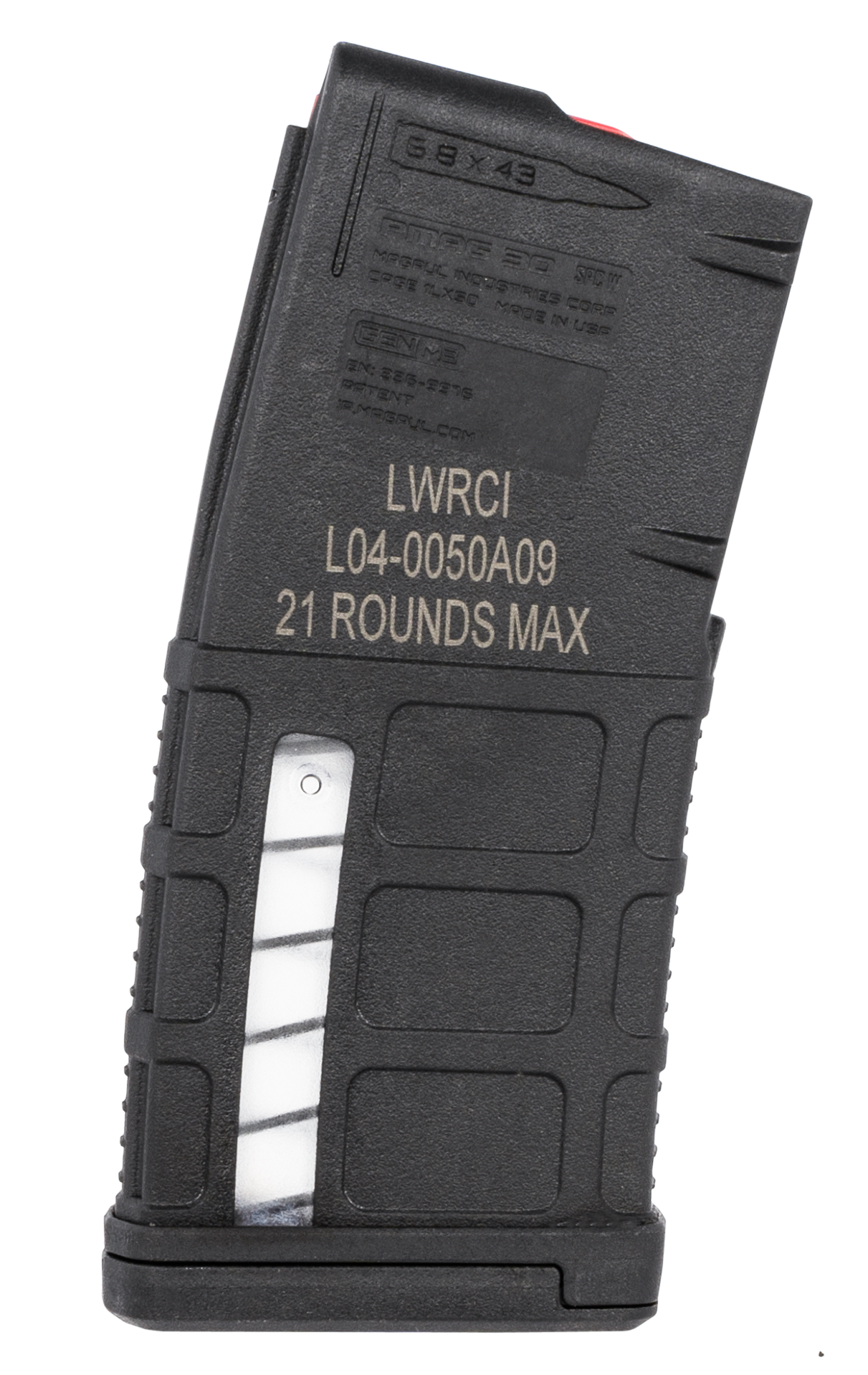 Lwrc Magazine By Magpul 6.8spc - 20rd Black Fits Lwrc Only – Texas Fowlers