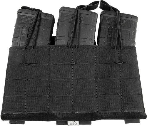 Grey Ghost Triple Mag Panel - 5.56 Mag Pouch Laminate Black – Texas Fowlers