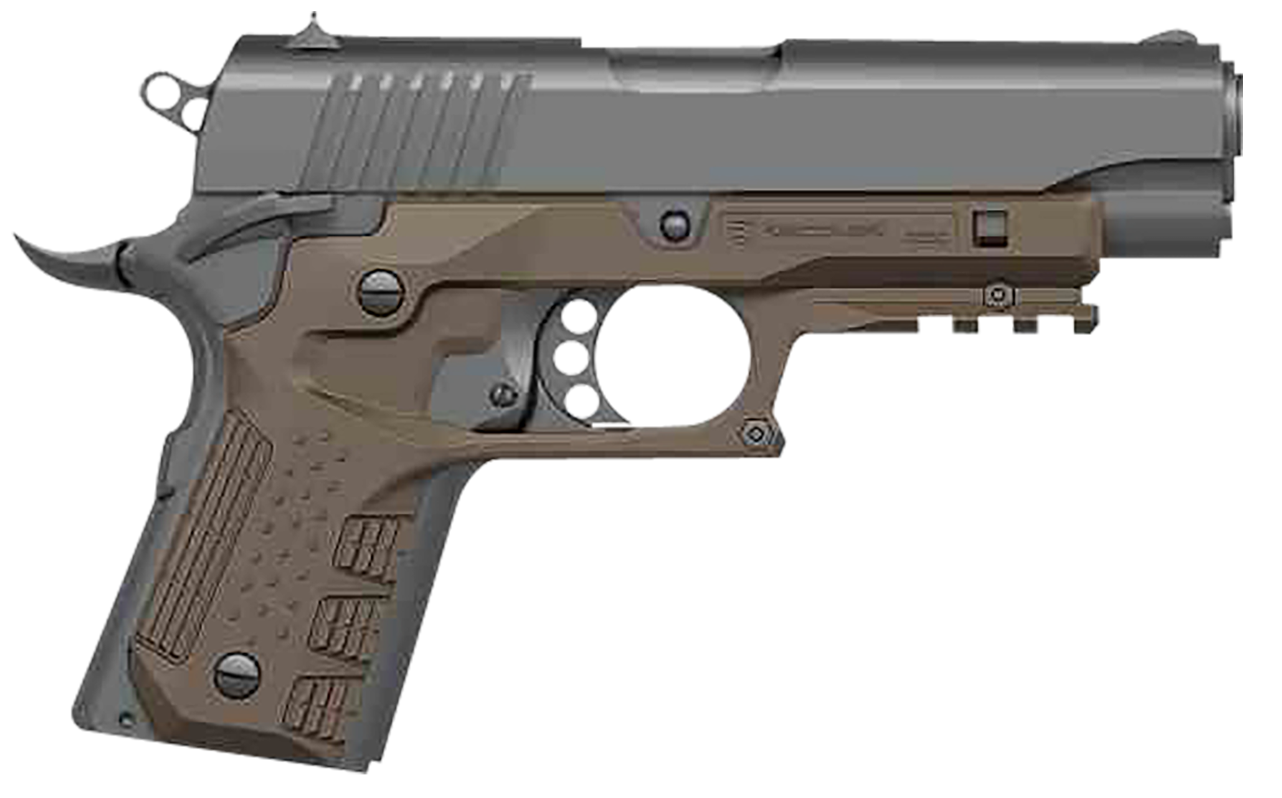Recover Innovations Inc Grip & Rail System, Rec Cc3c-02 1911 Comp Grip ...