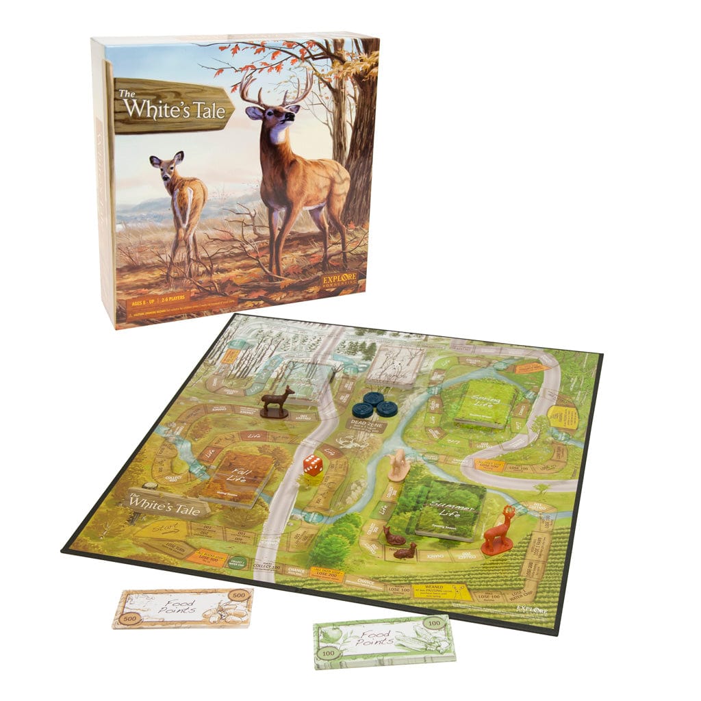 Ata The Whites Tail Board Game – Texas Fowlers
