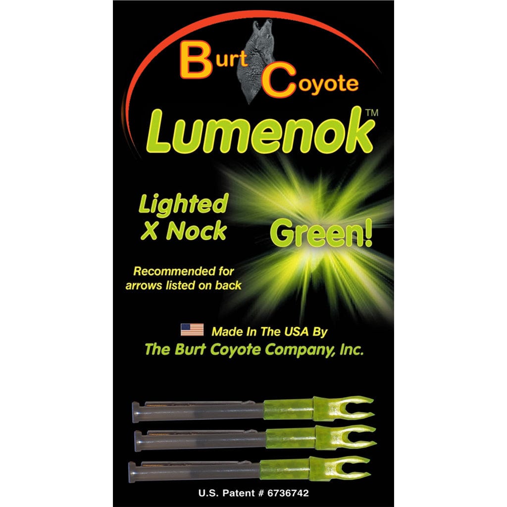 Lumenok Lighted Nocks Green X 3 Pk. – Texas Fowlers