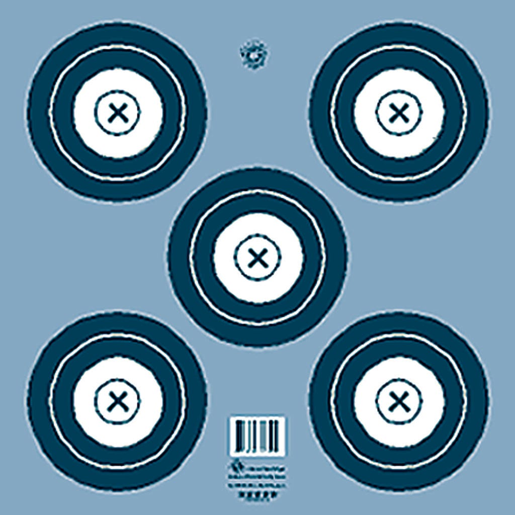 Maple Leaf Target Face Nfaa Indoor 5-spot 100 Pk. – Texas Fowlers