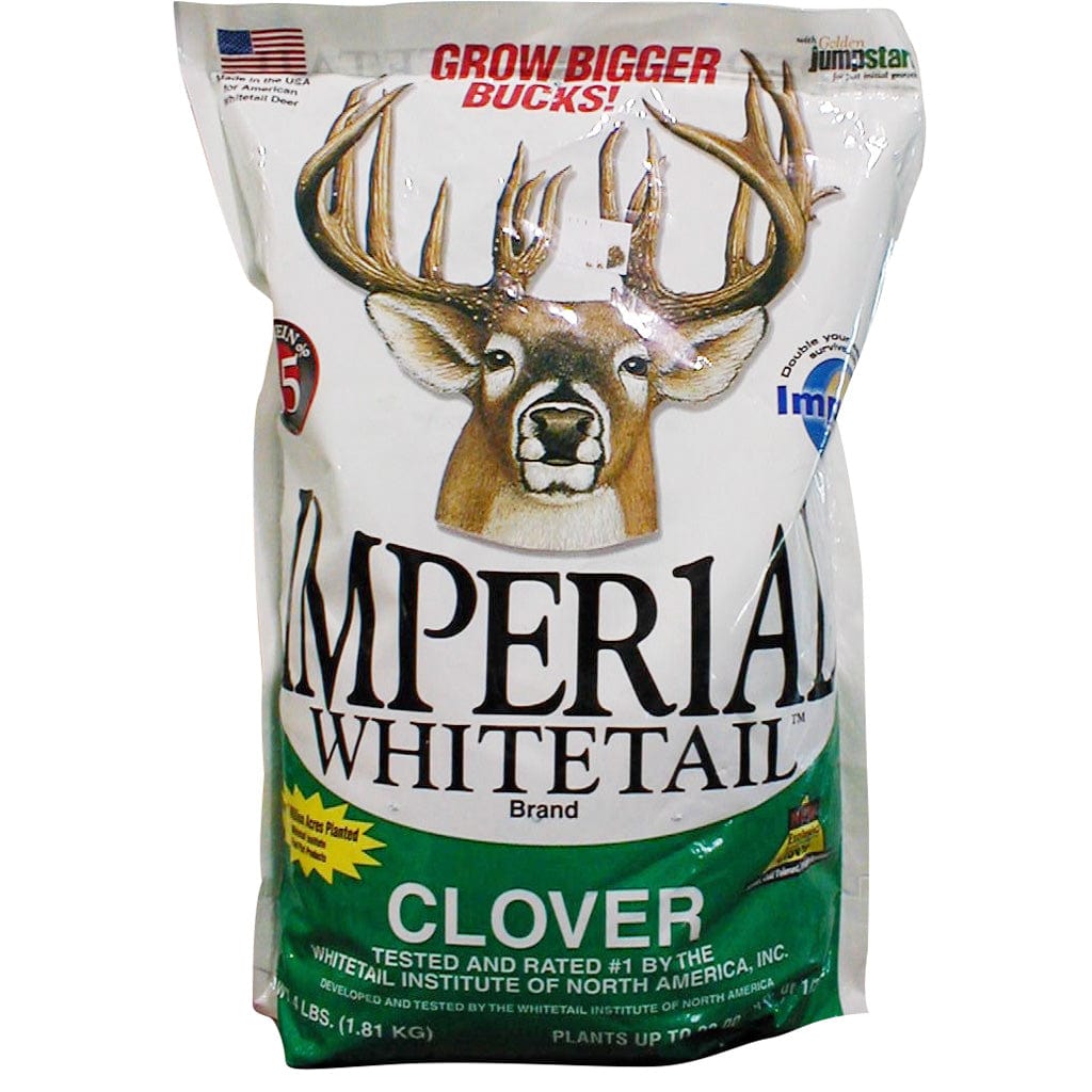 Whitetail Institute Imperial Seed Whitetail Clover .5 Acres 4 Lb ...