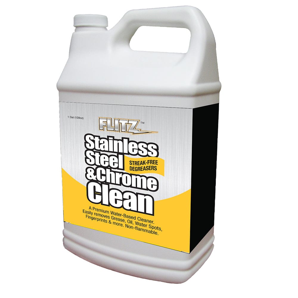Flitz Stainless Steel & Chrome Cleaner w/Degreaser - 1 Gallon – Texas ...