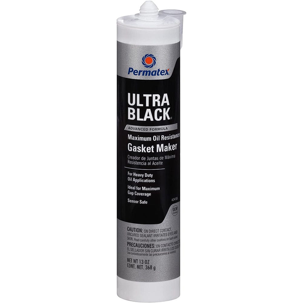 Permatex Ultra Black® Maximum Oil Resistance RTV Silicone Gasket Maker ...