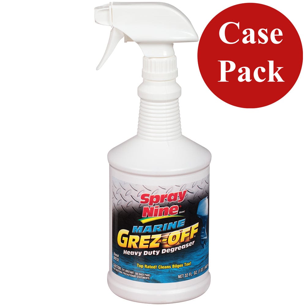 Spray Nine Marine Grez-Off® Heavy Duty Degreaser - 32oz Round Bottle ...