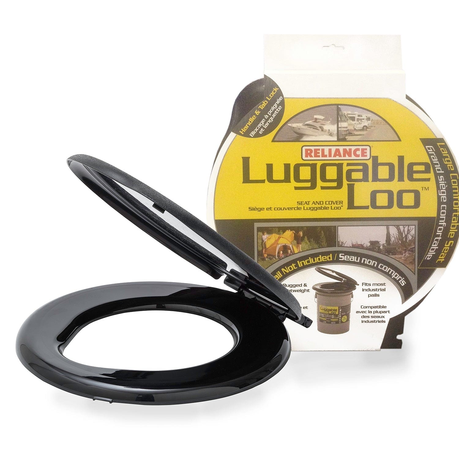 Reliance Luggable Loo Seat And Cover – Texas Fowlers