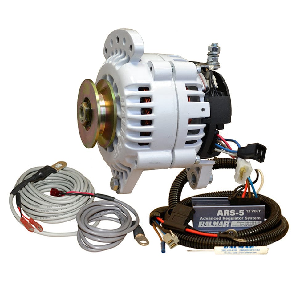 Balmar 60 Series Alternator - Saddle Mount(Dual Foot) Charging Kit - 1 ...