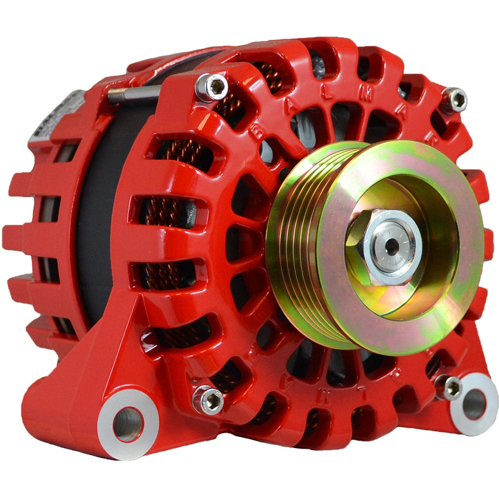Balmar Alternator 170AMP, 12V, Vortec Mount, K6 Pulley w/Internal Regu ...