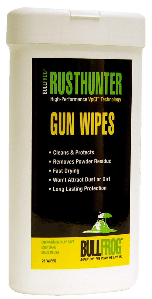 Bull Frog Rust Hunter, Bull Frog 35292383 Rusthunter Gun Wipe 25qty ...