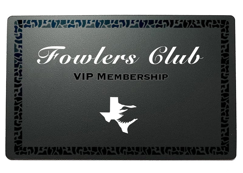 Texas Fowlers Membership