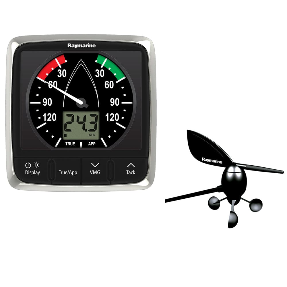 Raymarine i60 Wind Display System w/Masthead Wind Vane Transducer ...