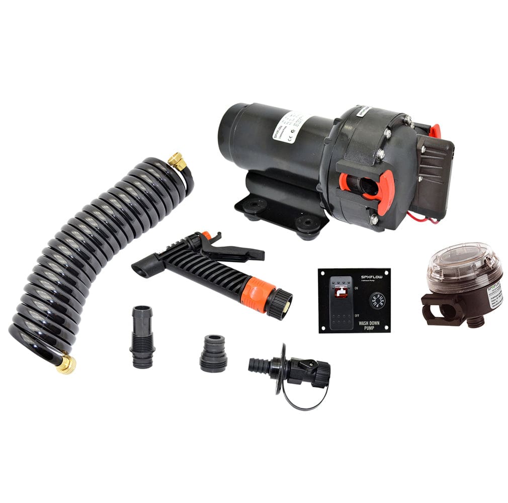 Johnson Pump Aqua Jet 5.2 GPH Washdown Pump Kit w/Hose - 12V – Texas ...