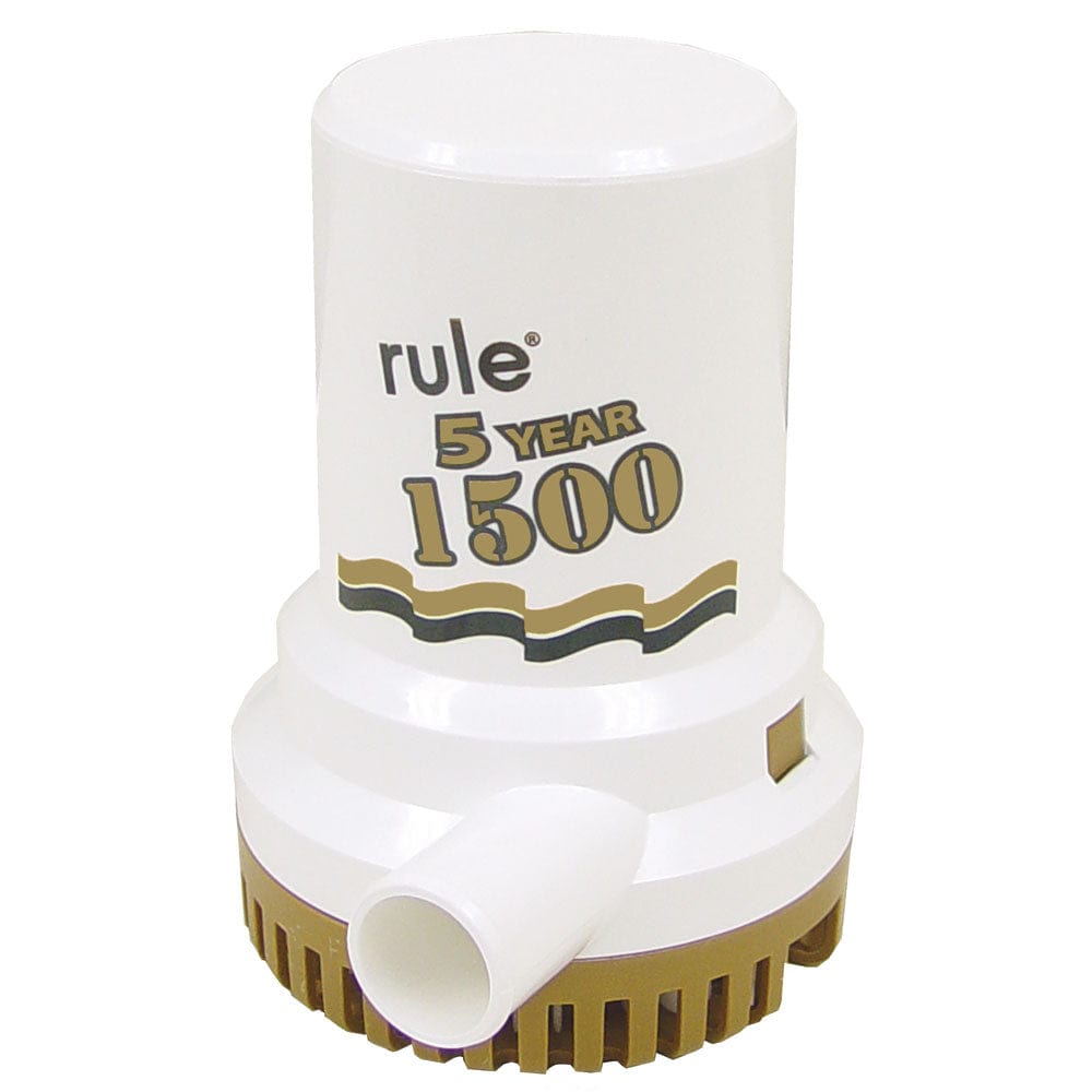 Rule 1500 G.P.H. "Gold Series" Bilge Pump – Texas Fowlers