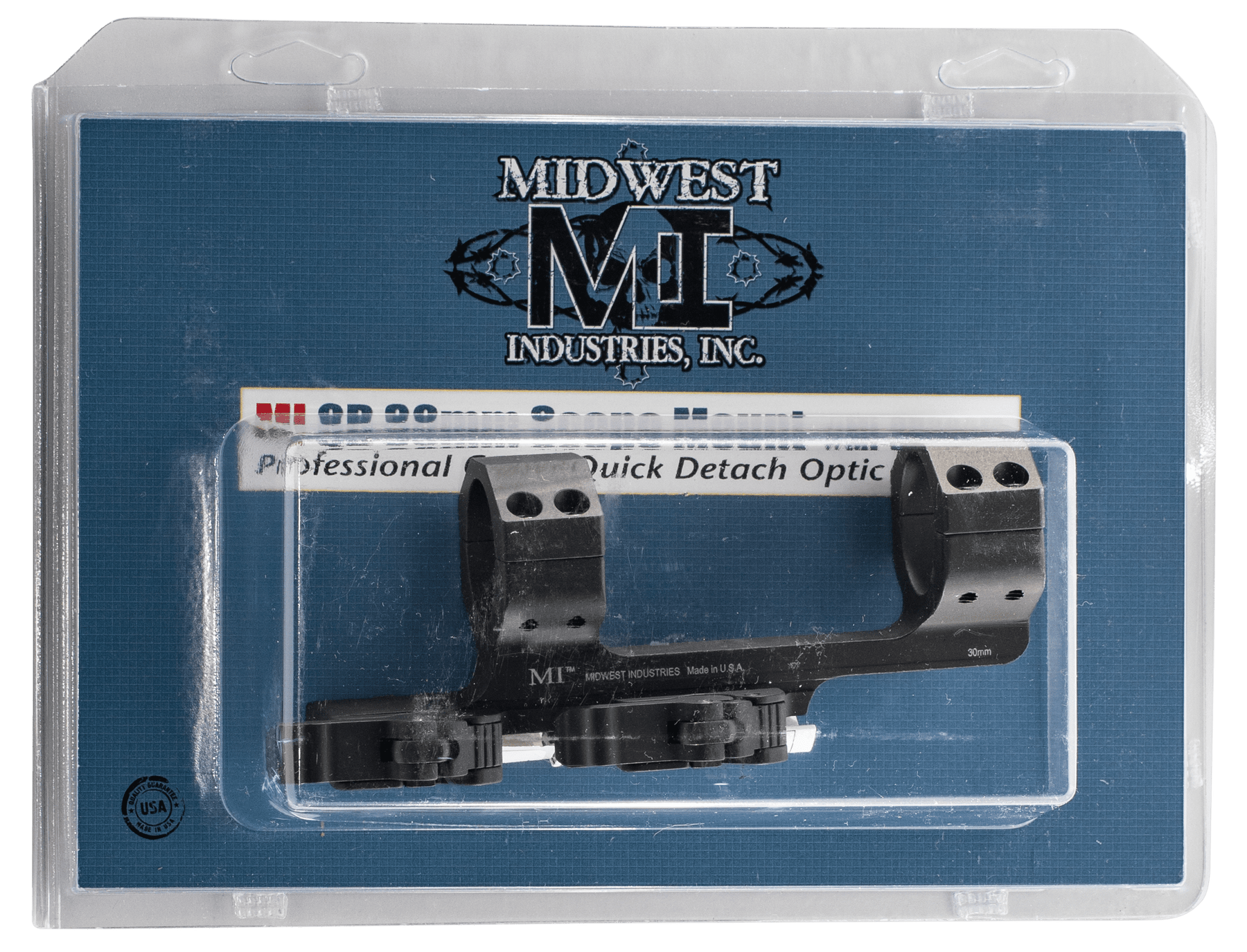 Midwest Industries Inc Qd Offset Mount, Midwest Mi-qd30sm 30mm Qd Scp ...