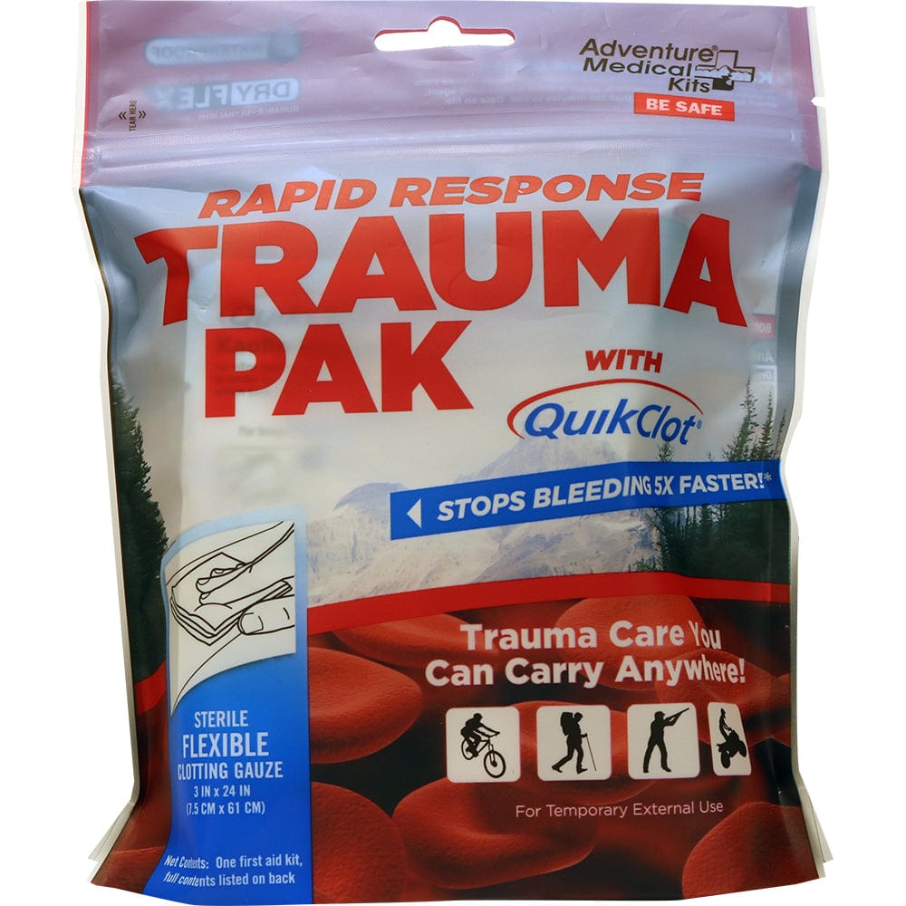 Adventure Medical Rapid Response Trauma Pak w/QuikClot® – Texas Fowlers